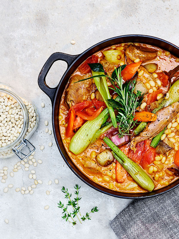 Recept - Lammragu med vita bönor, fänkål och tomat | Werners Gourmetservice